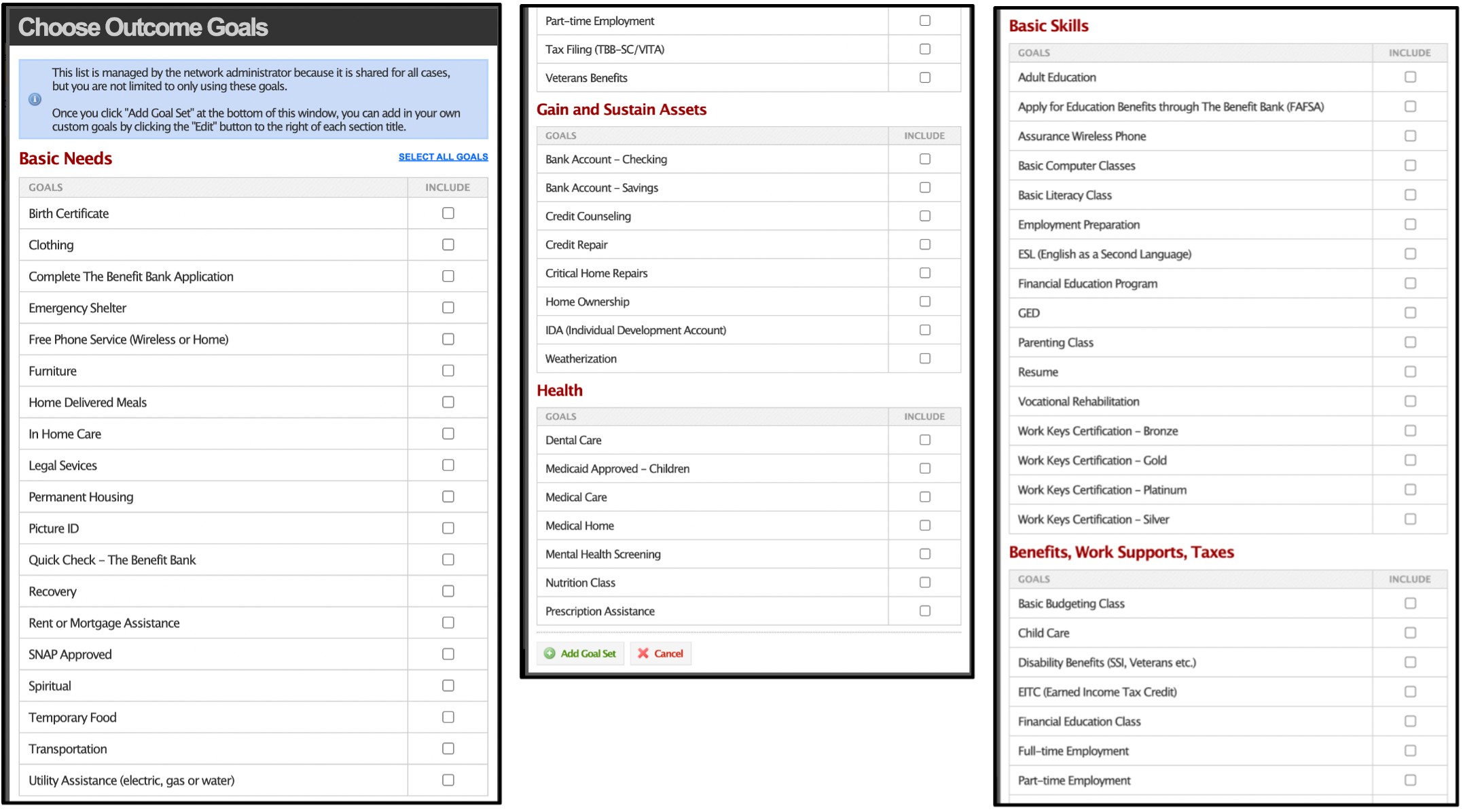 Managing Cases, Tracking Outcomes